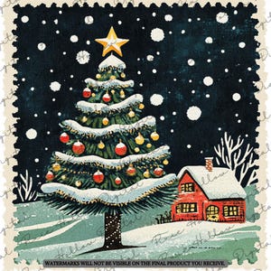 Clip Art Bundle: 16 Vintage Christmas Pngs for Junk Journaling, Card ...