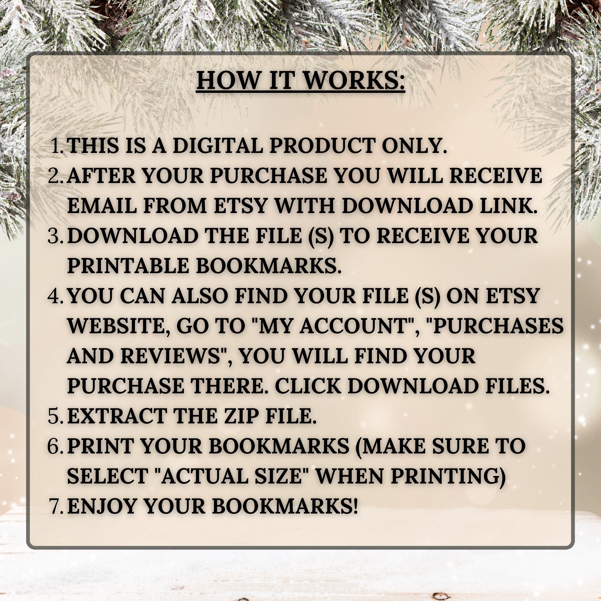 Vintage Christmas Bookmarks Printable Gift Cozy Holiday Bundle - Etsy