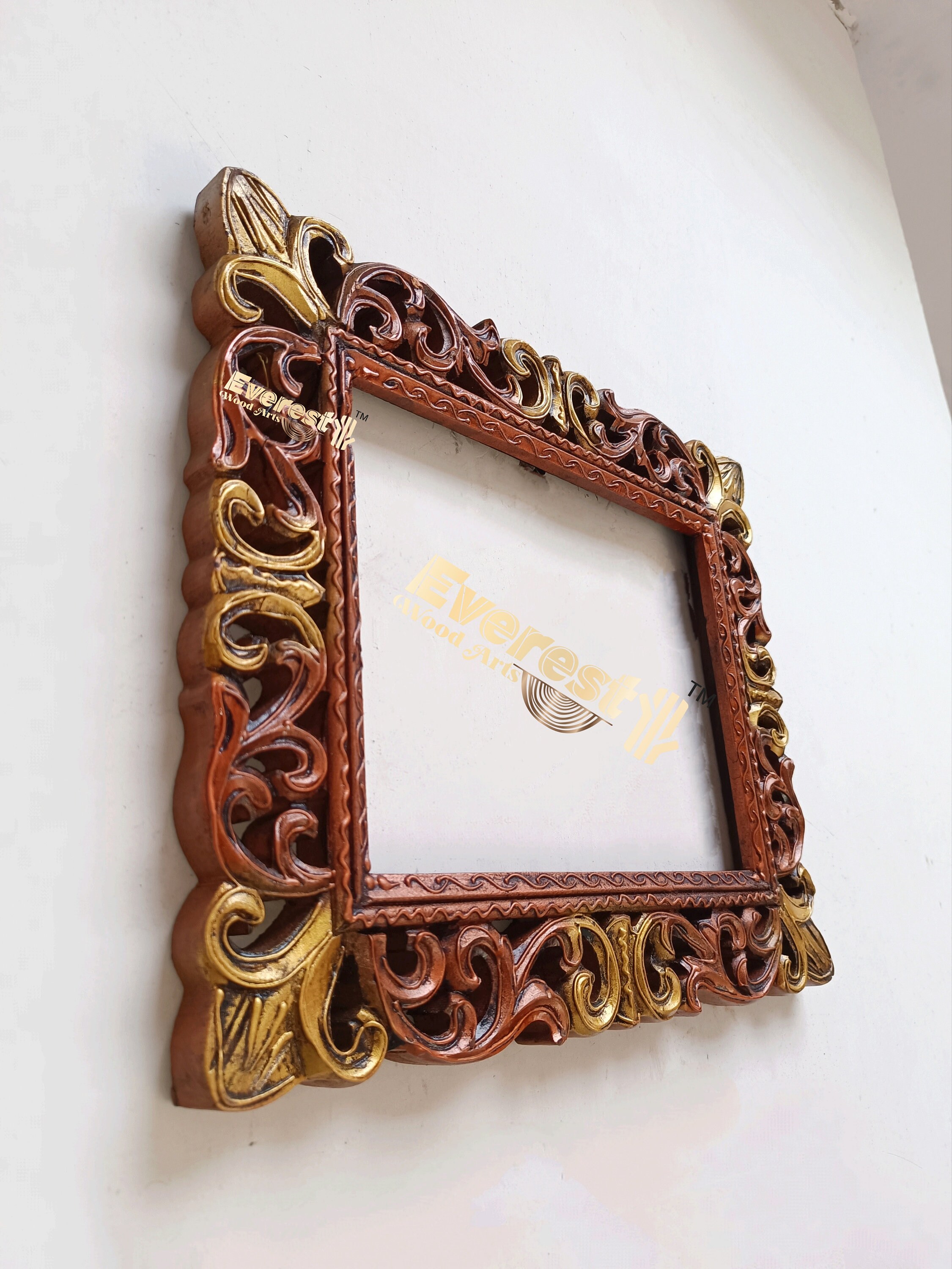 Wooden Carved Photo Frame Wooden Photo Frame Photo Frame - Etsy