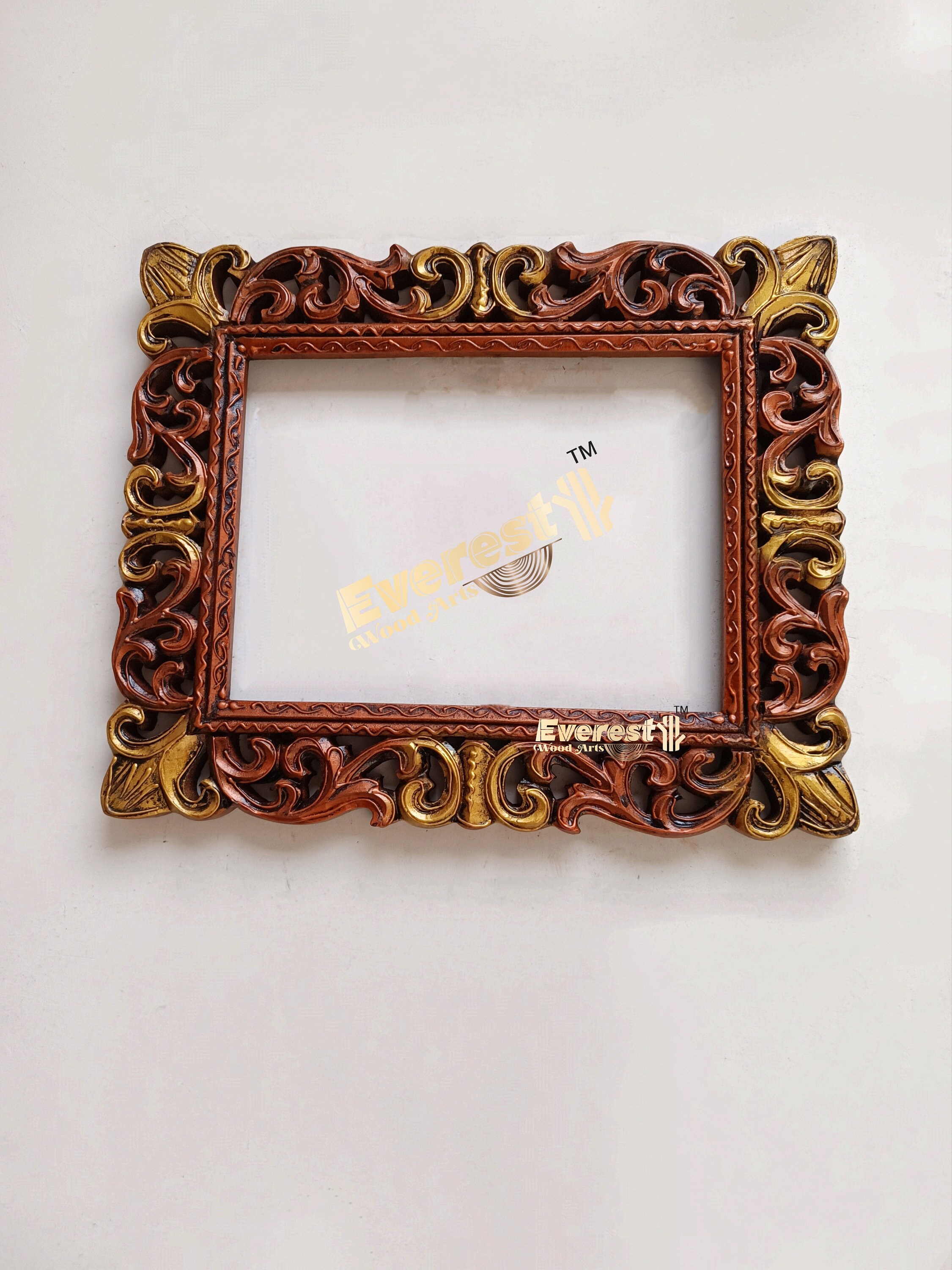 Wooden Carved Photo Frame Wooden Photo Frame Photo Frame - Etsy