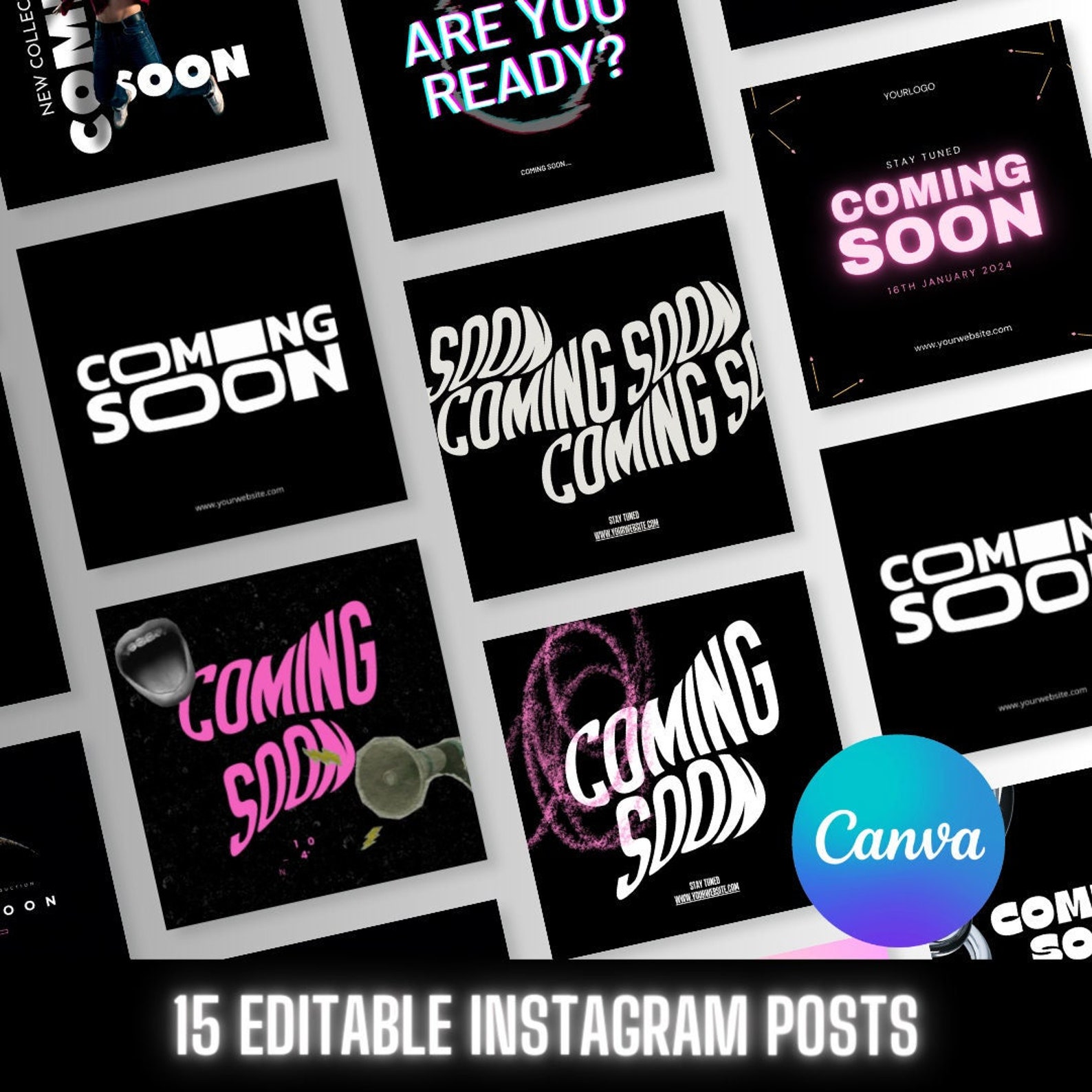 DIY Editable Reservation Flyer Instagram Social Media Template ...