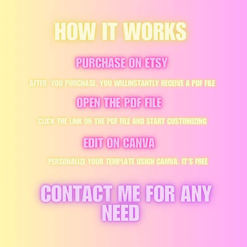 DIY Editable Reservation Flyer Instagram Social Media Template ...