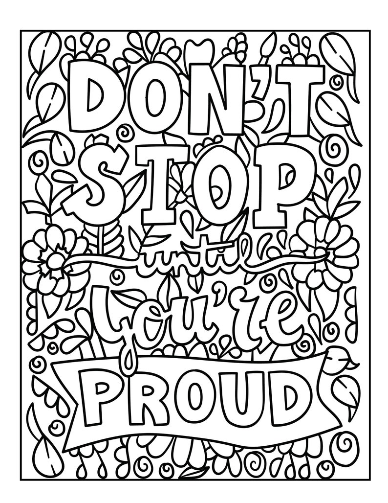 Color Therapy for LGBTQ+ Adults: Pride Month Coloring Pages, Pride ...