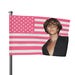 Jeremiah Fisher Pink Flag | TSITP Team Jeremiah | Pink USA America Flag ...