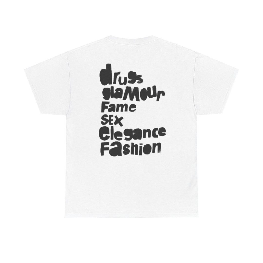 Drugs Glamour Fame Sex Elegance Fashion Tshirt - Etsy