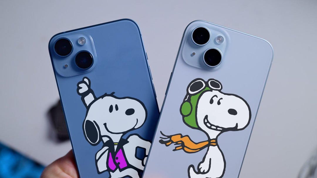 Snoopy Color Decal, Colorful Peanuts Snoopy Stickers, Cute Decoration ...