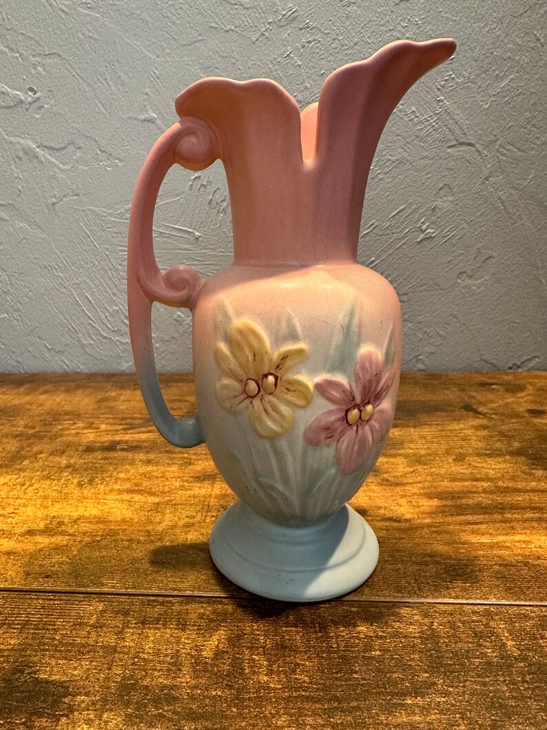 Hull Pottery Pitcher Vase - Etsy