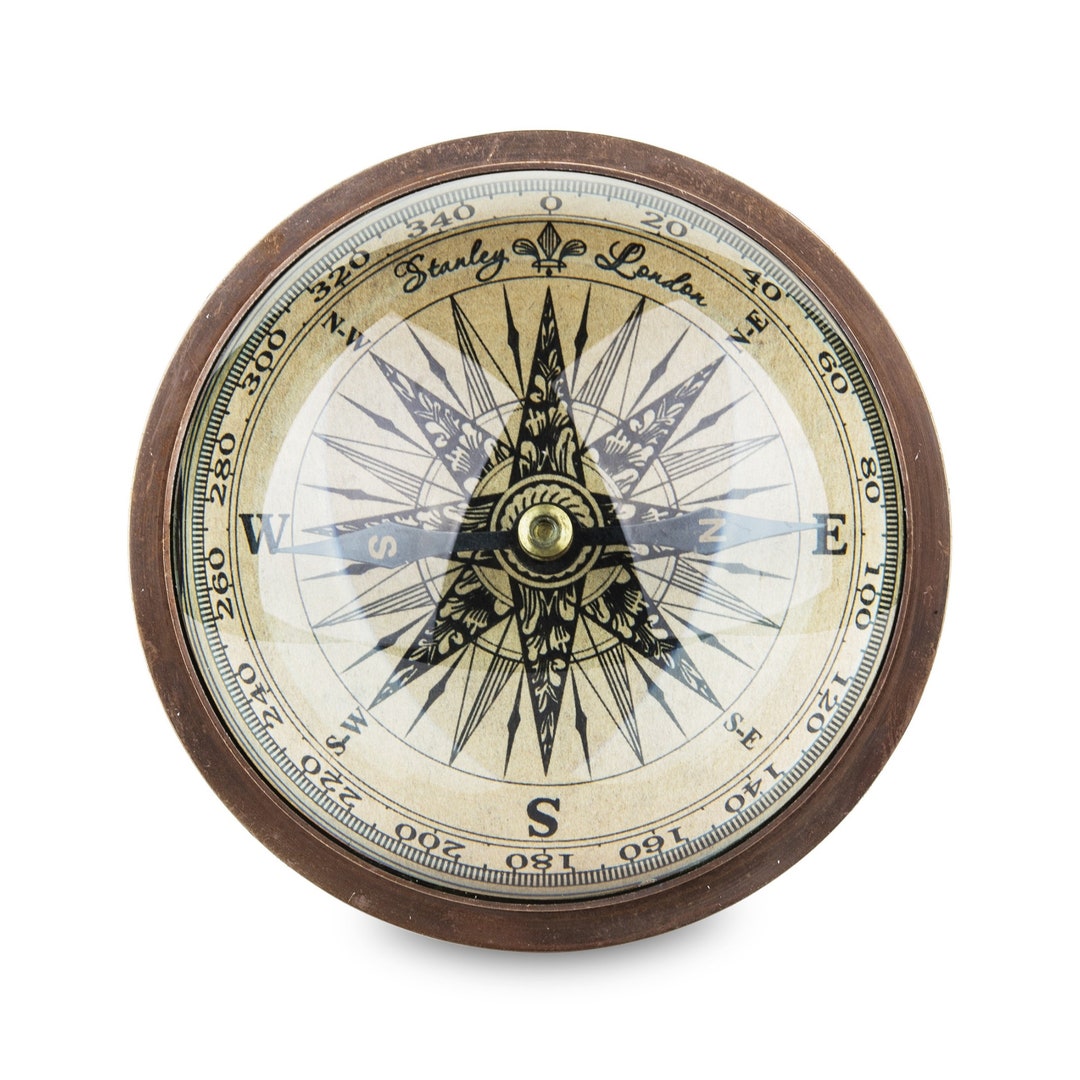 Maritime Compass Vintage Style Interior Design Nautical - Etsy