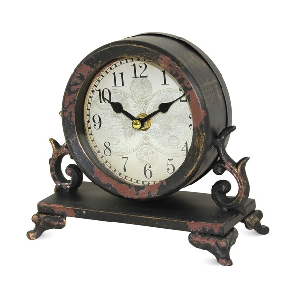 Distressed Clock - Etsy
