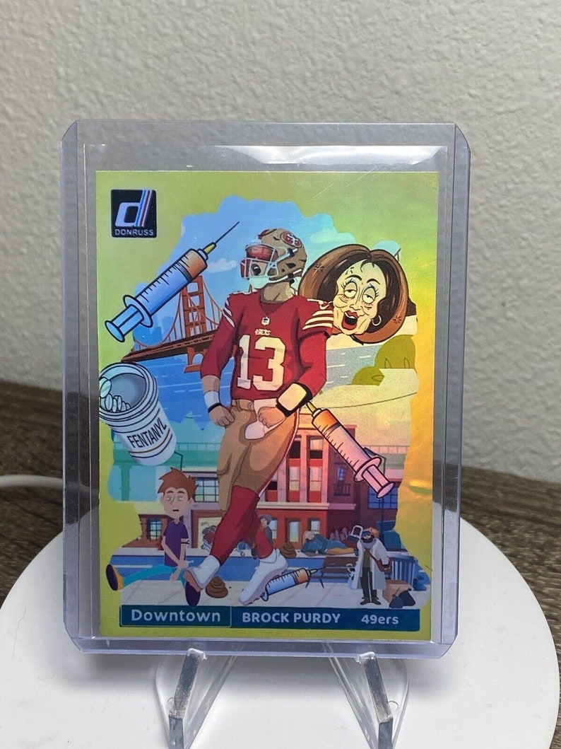 Brock Purdy Custom Downtown Funny Card - Etsy