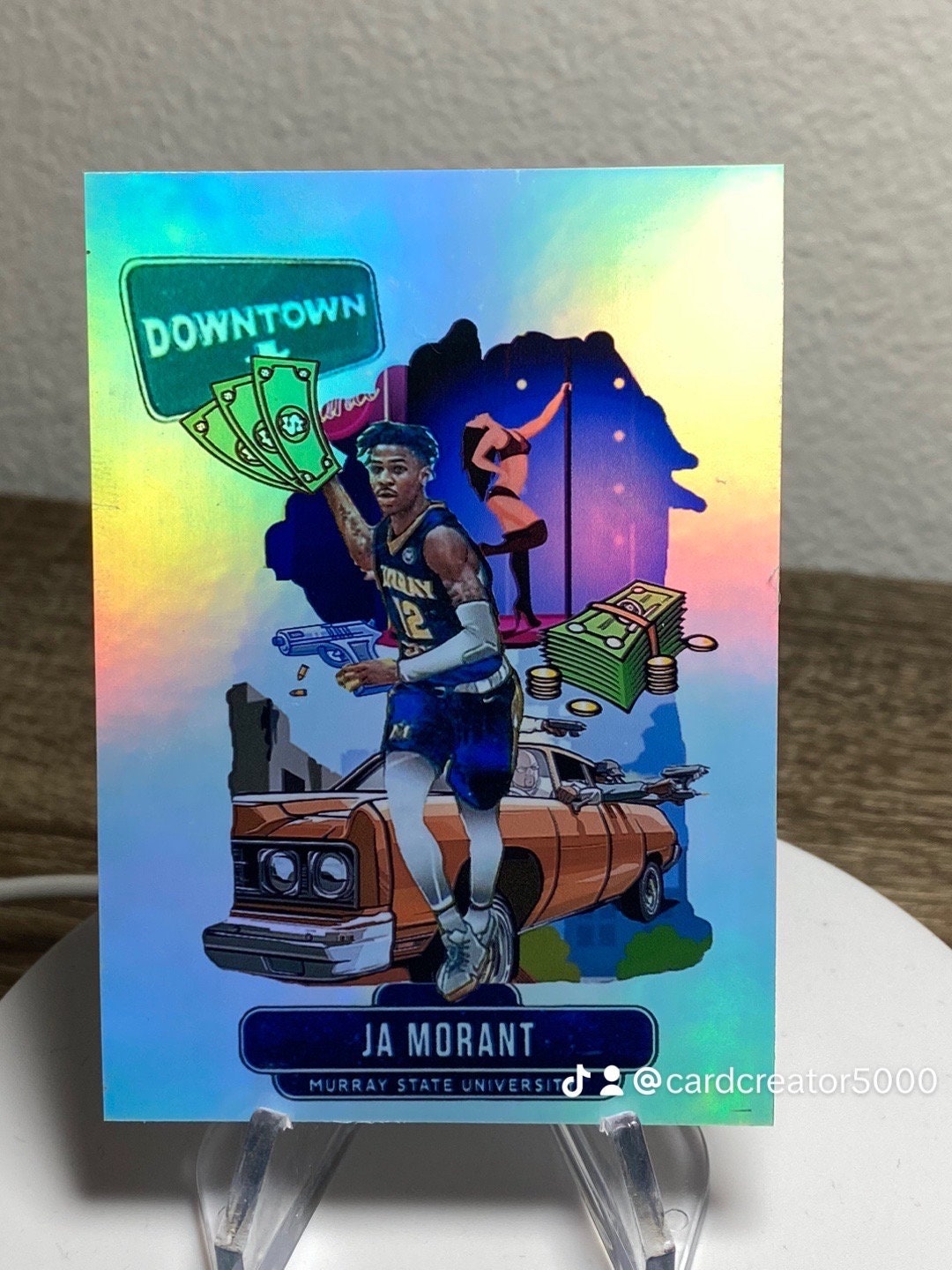 Ja Morant Custom Downtown Funny Card - Etsy