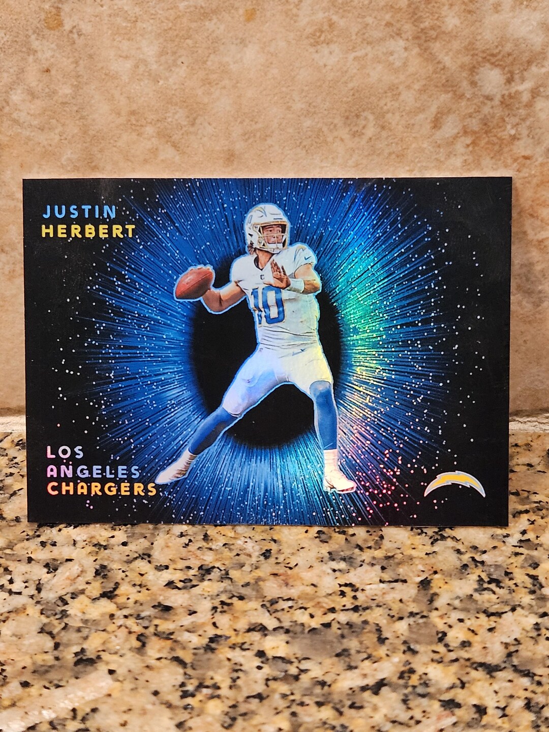 Justin Herbert Custom Cosmic Color Blast - Etsy