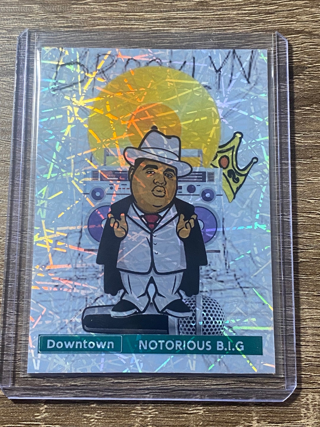 Notorious BIG Custom Downtown Card - Etsy