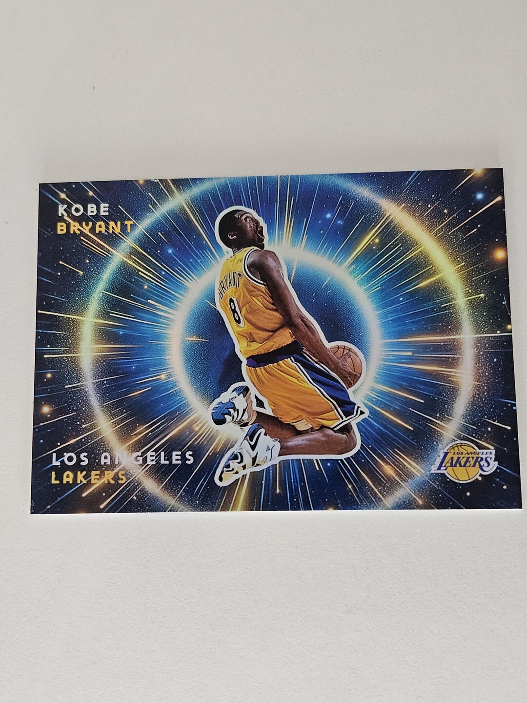 Custom Kobe Bryant Cold Fusion Color Blast Card - Etsy