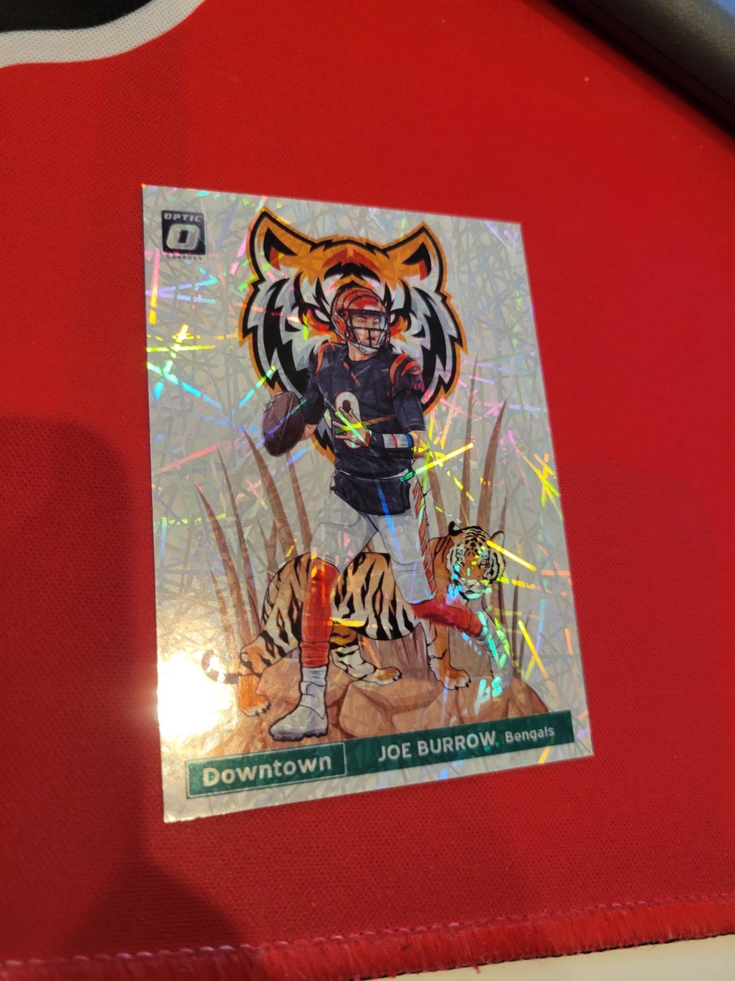 Joe Burrow Custom Downtown Card - Etsy