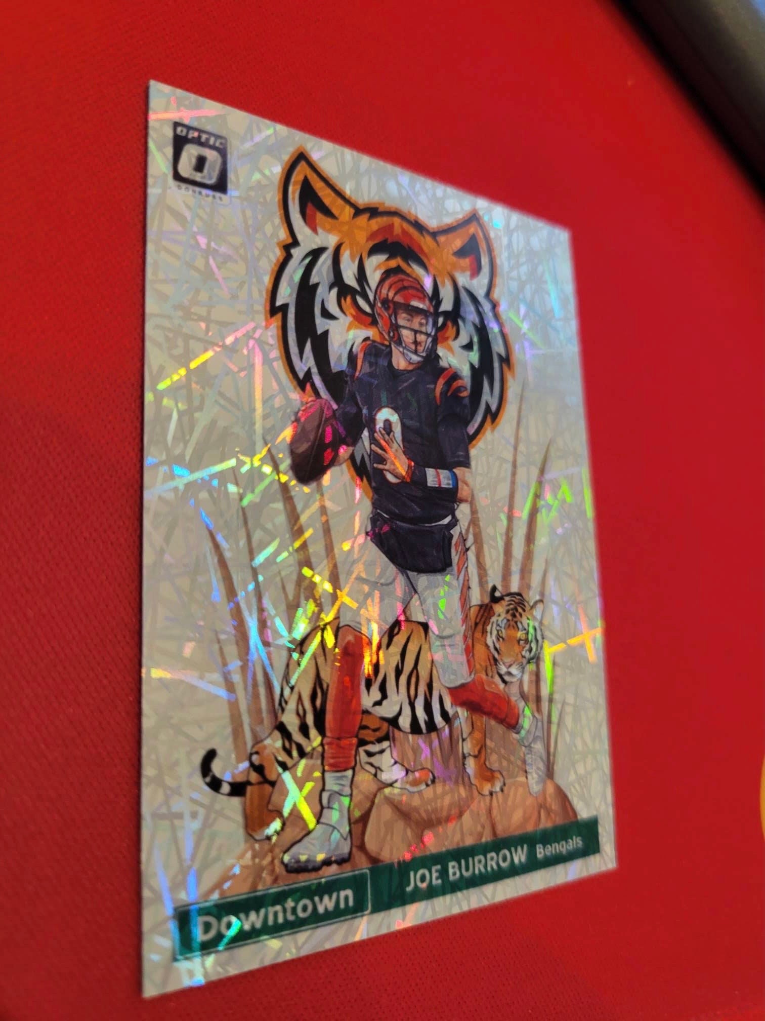 Joe Burrow Custom Downtown Card - Etsy