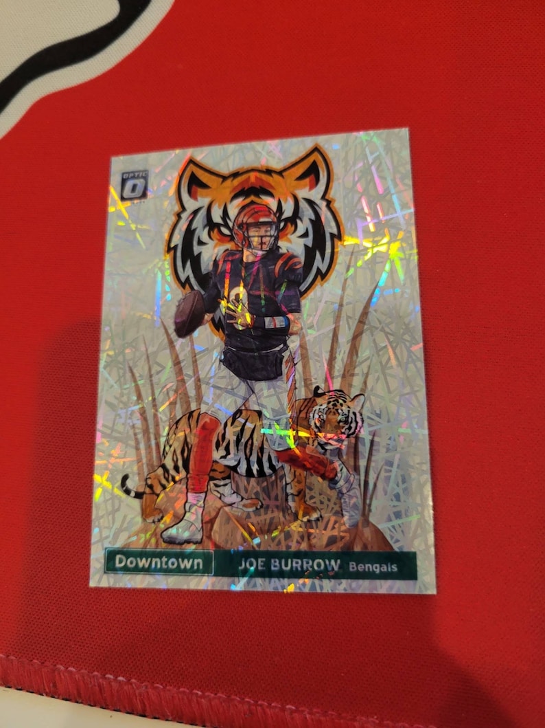 Joe Burrow Custom Downtown Card - Etsy
