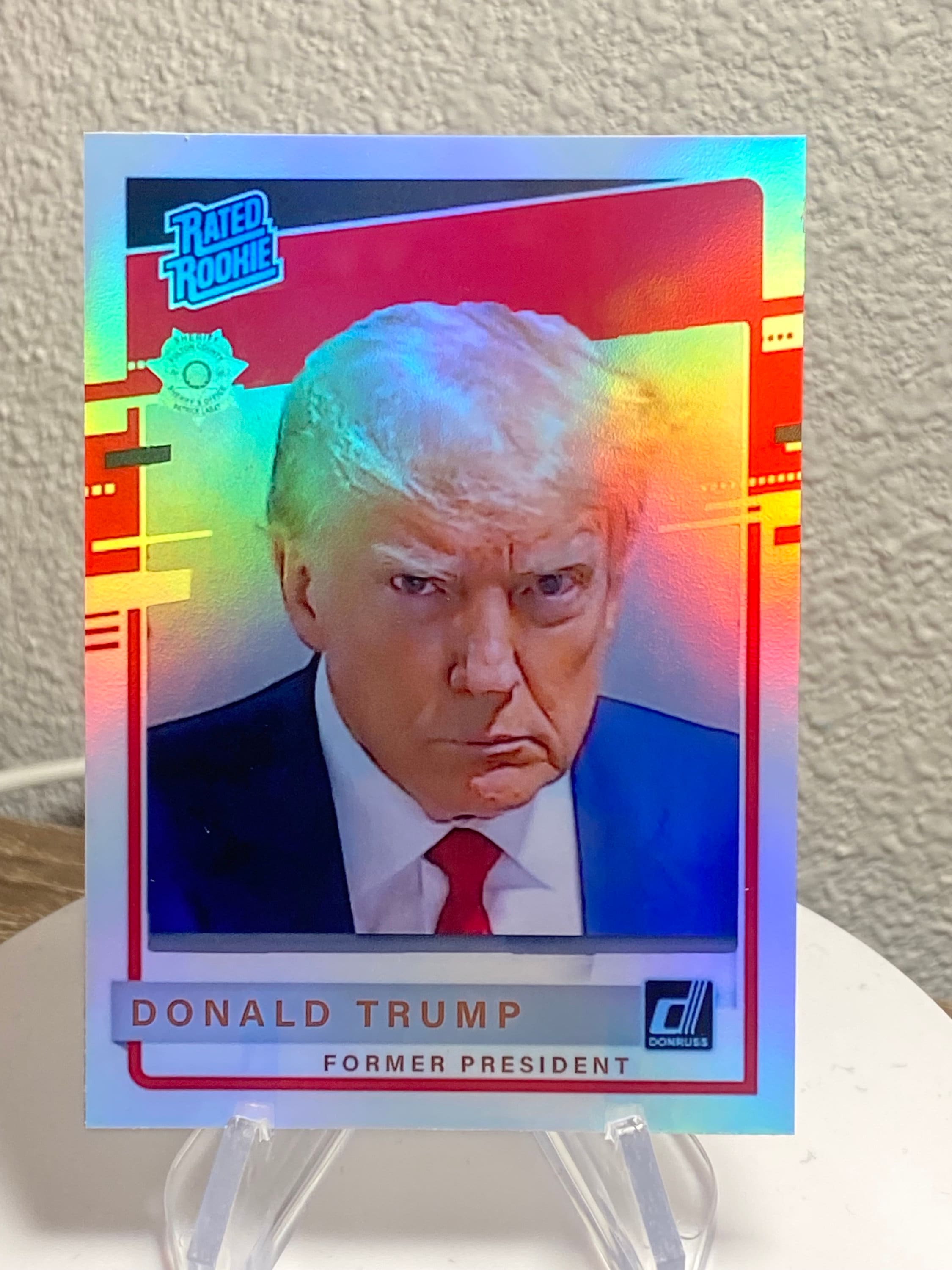 Trump Custom Rookie Card - Etsy