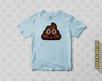 Poop Emoji T-shirt,funny GIFT - Etsy