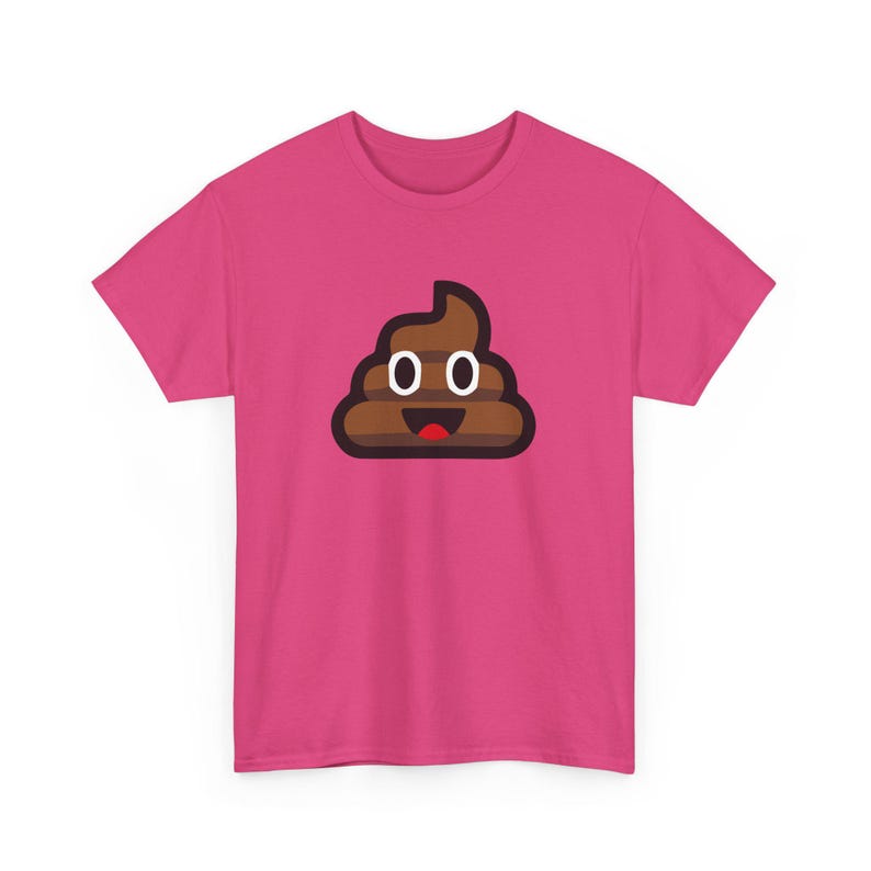 Emoji T-shirt - POOP (poop, Cute, Emoji, Crap, Funny) - Etsy