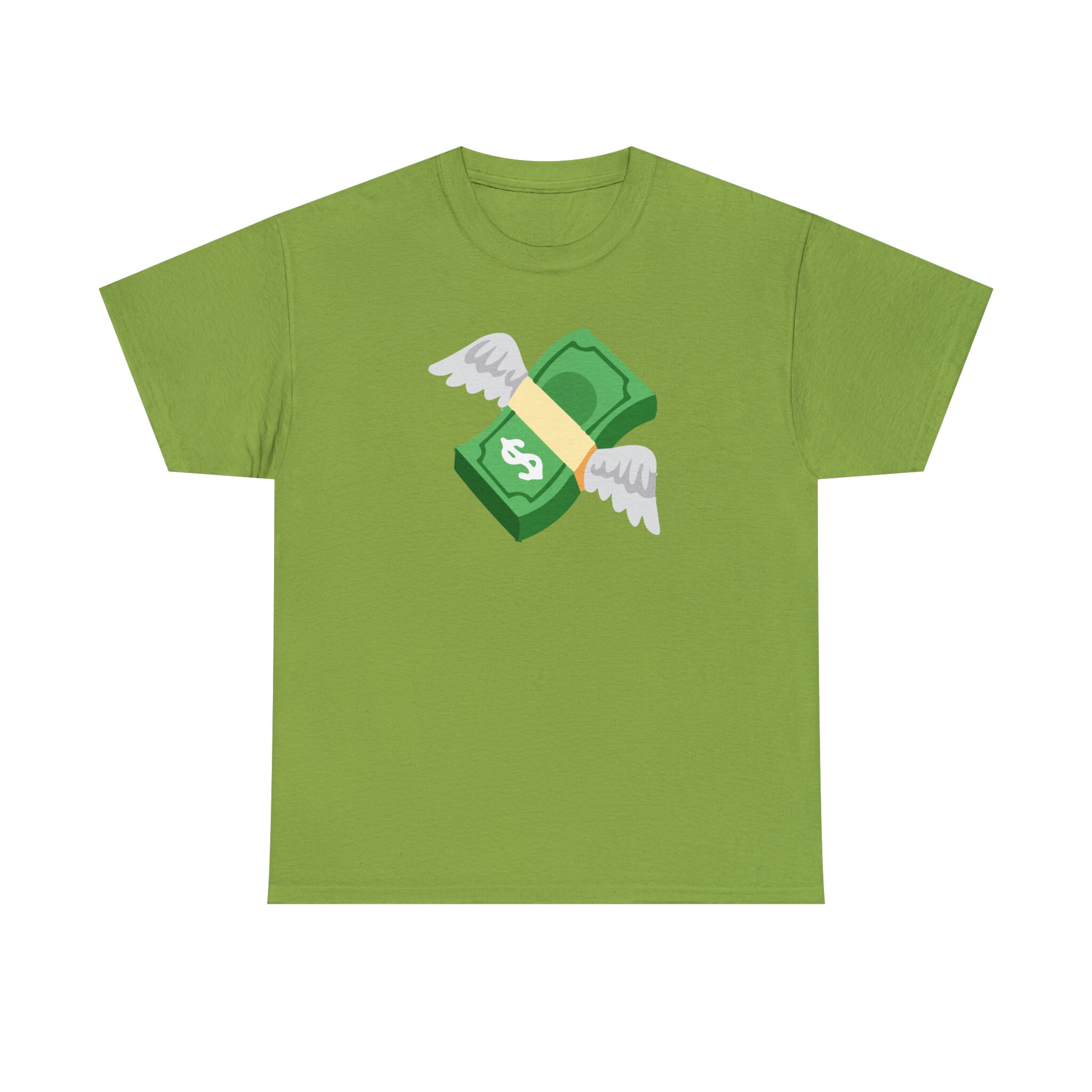 Emojis T-shirt FLYING CASH money Pigeon Spender Ticket - Etsy