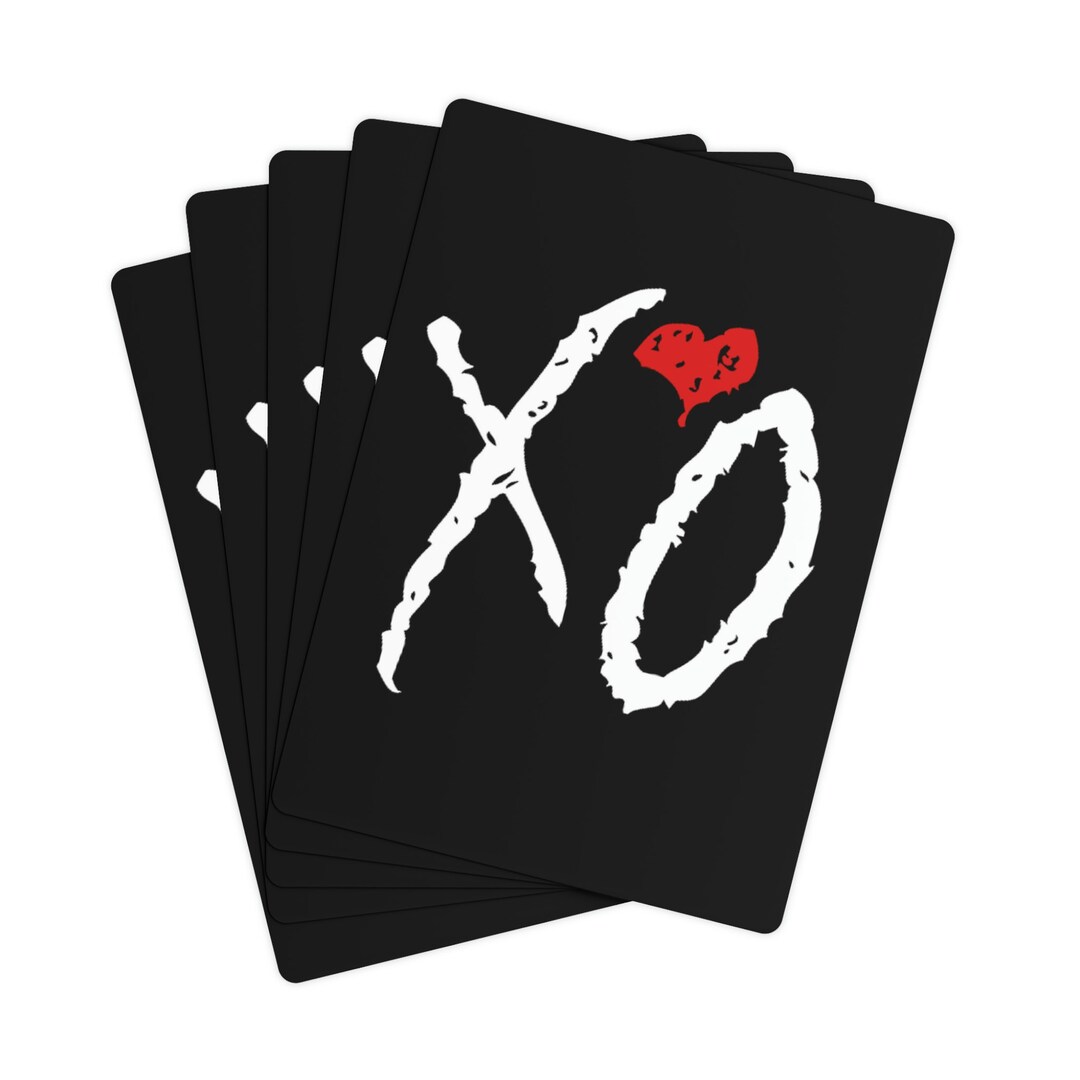 XO / the Weeknd / Playing Cards // Poker // Blackjack - Etsy