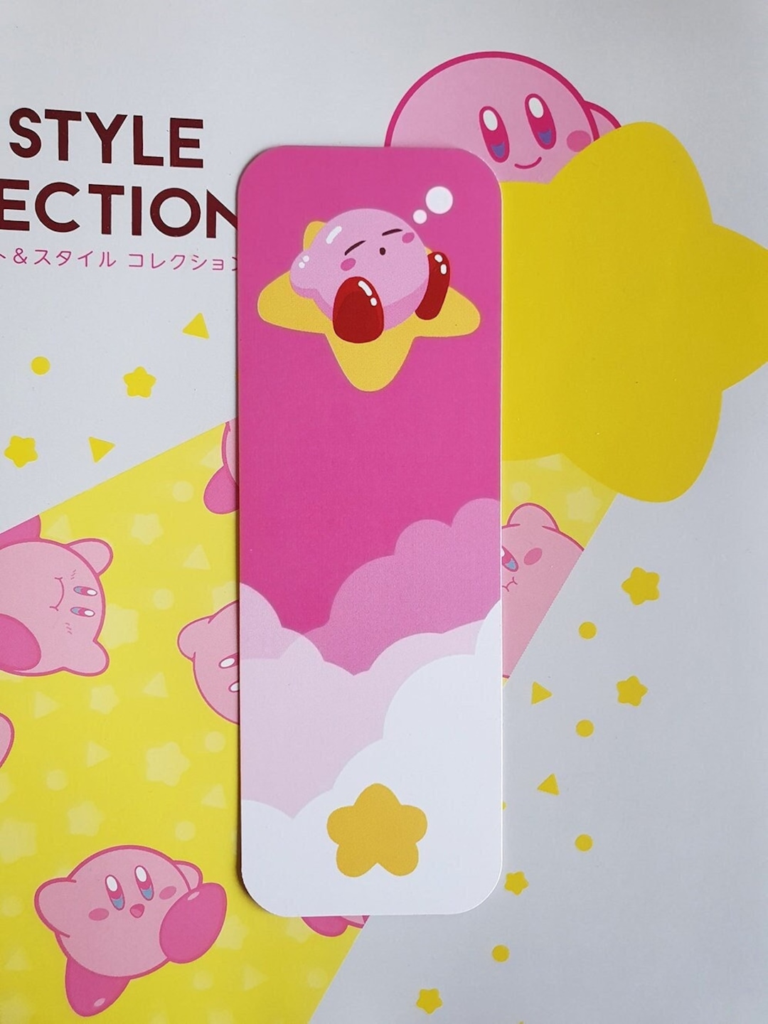 Kirby in Dream Land Bookmark - Gloss Bookmark Glossy Silk Back / Cute ...