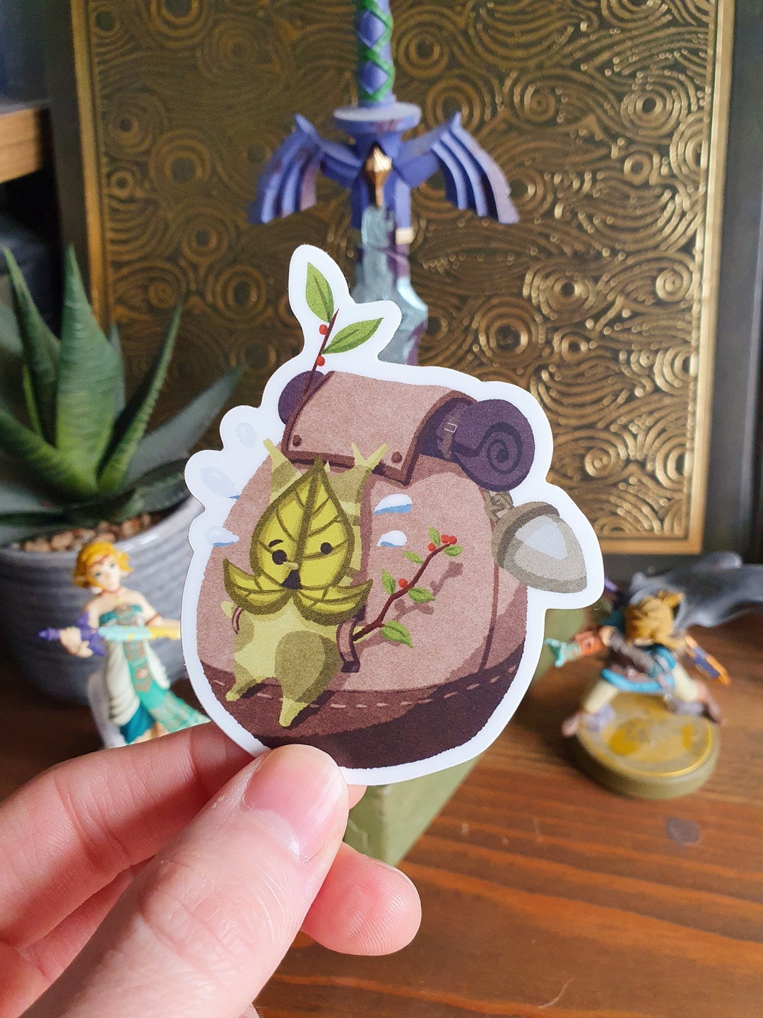 Korok Backpack Trouble Legend of Zelda Tears of the Kingdom Vinyl ...