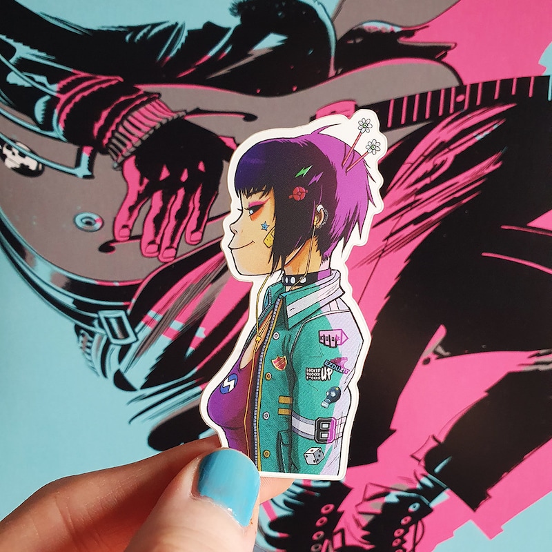 Gorillaz Stickers - Etsy