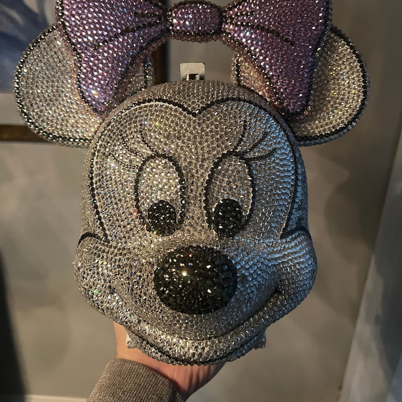 Rhinestone Mickey - Etsy