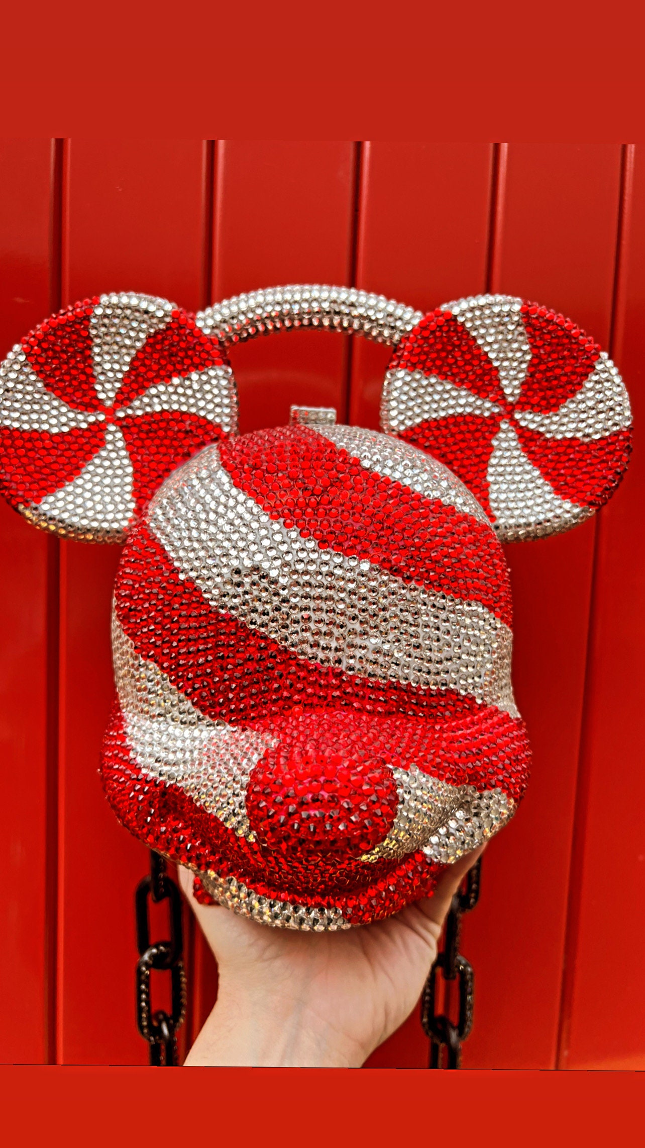 Custom Rhinestone Mickey or Minnie Mouse Lunchbox Bag!!! - Etsy