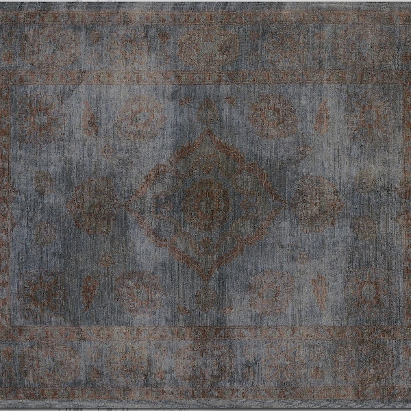 Red Coral Print Rug, Red Abstract Rug, Cool Rug, Round Kitchen Rug ...