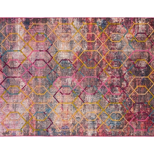 Oriental Leopard Print Rug, Rustic Animal Print Rug, Rugs for Living ...