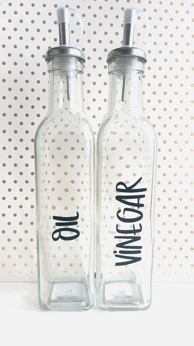 Oil and Vinegar Dispenser Bottles - Etsy