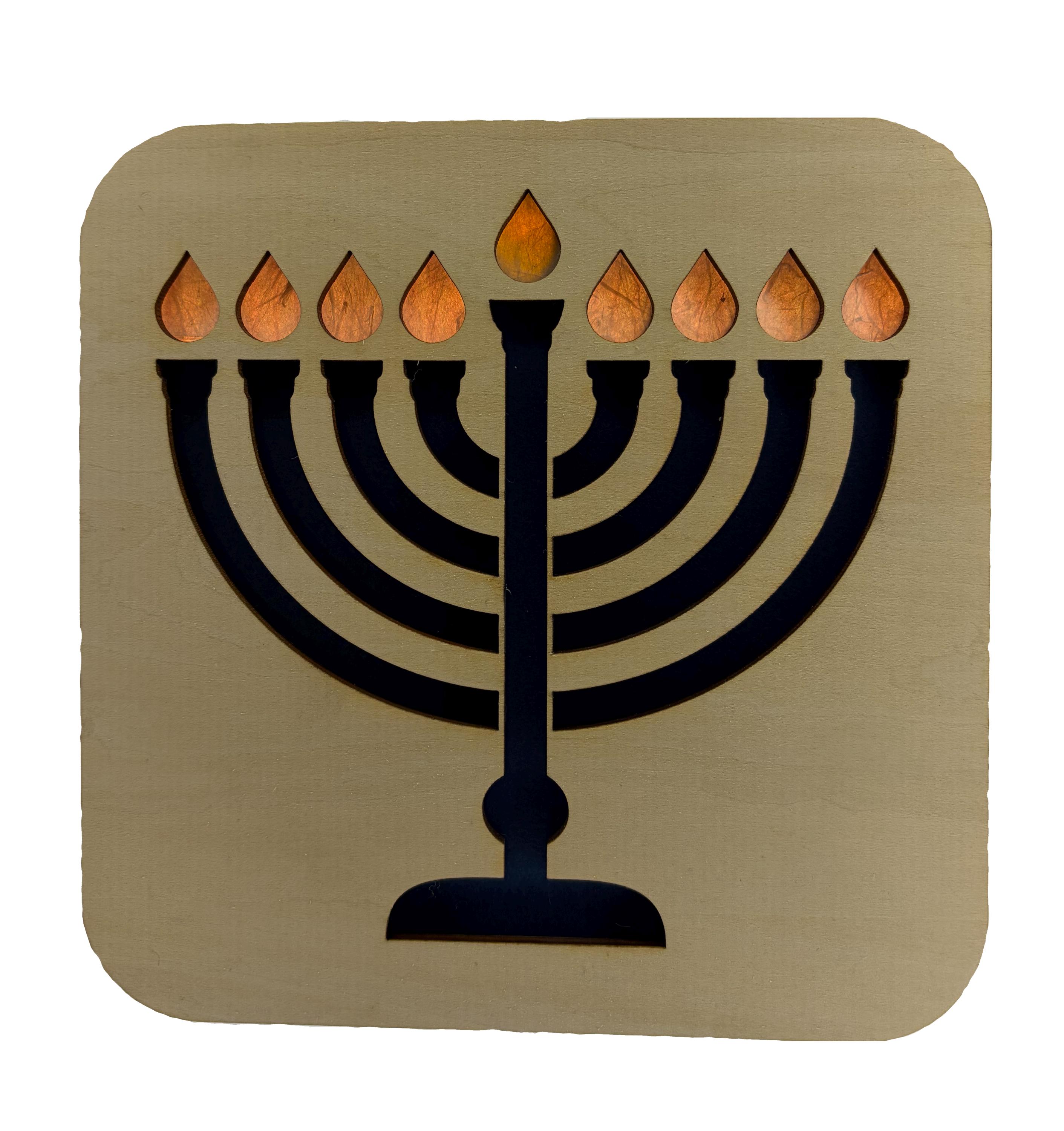 Hi-tech Hanukkah Menorah: Automatic Lighting & Music "hanukron" - Etsy