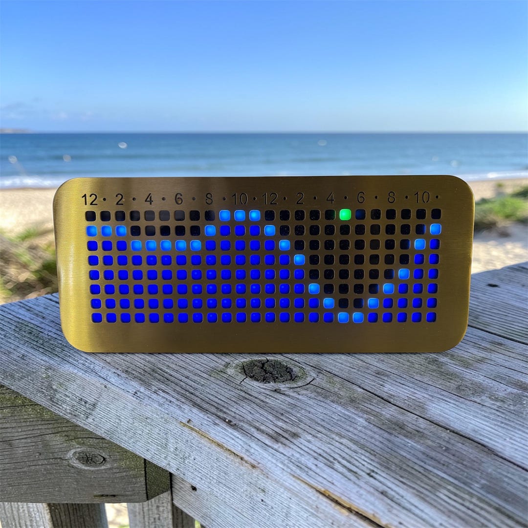 Electronic Tide Clock | Accurate NOAA Data, GPS Location, No Wifi ...