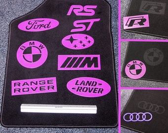 Custom Carpet Mat Stencil for Car Vehicle Detailing Cleaning - Etsy