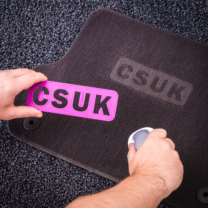 Custom Carpet Mat Stencil for Car Vehicle Detailing Cleaning - Etsy