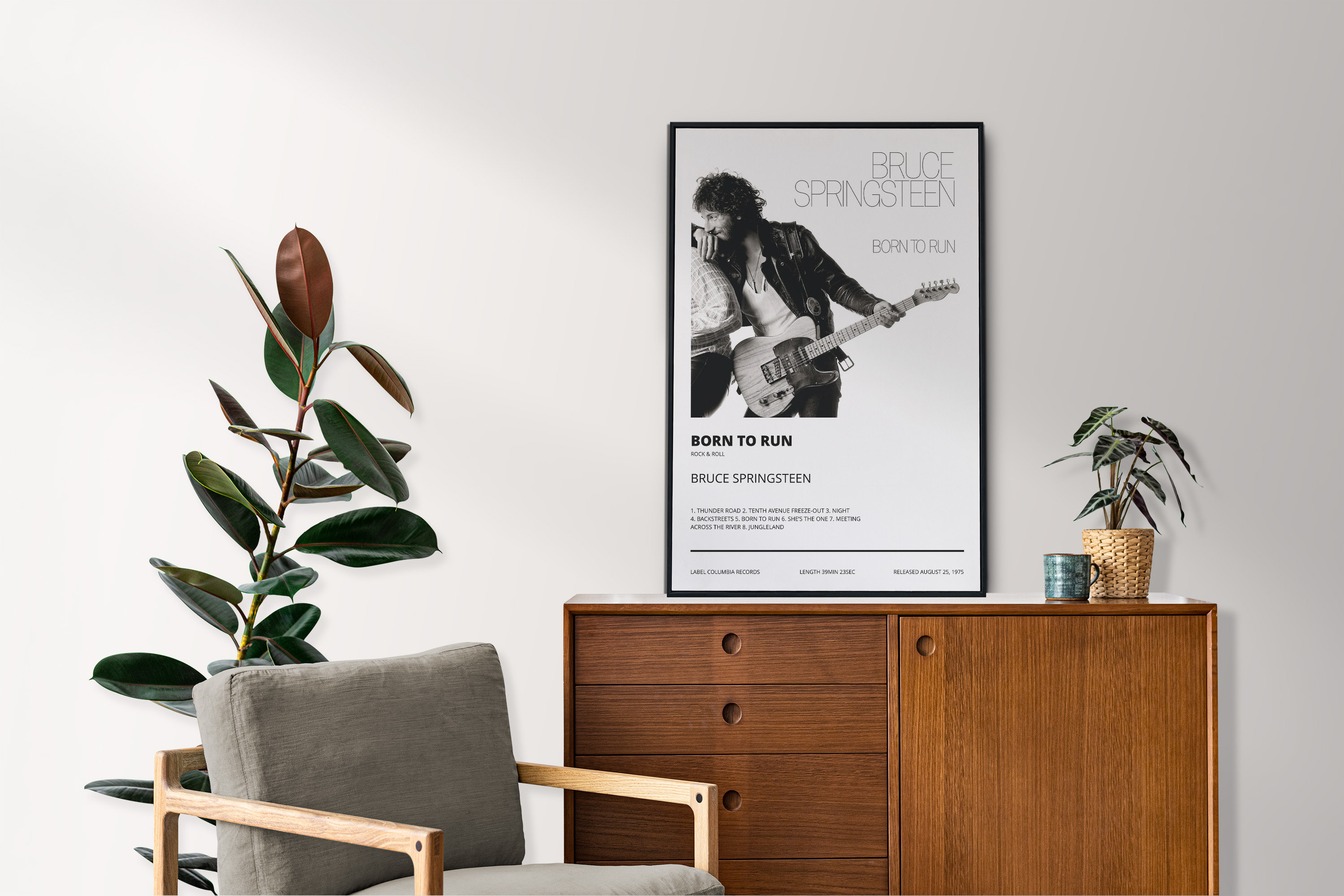 Bruce Springsteen Poster - Born To Run Poster sold by Dawn Strobel ...