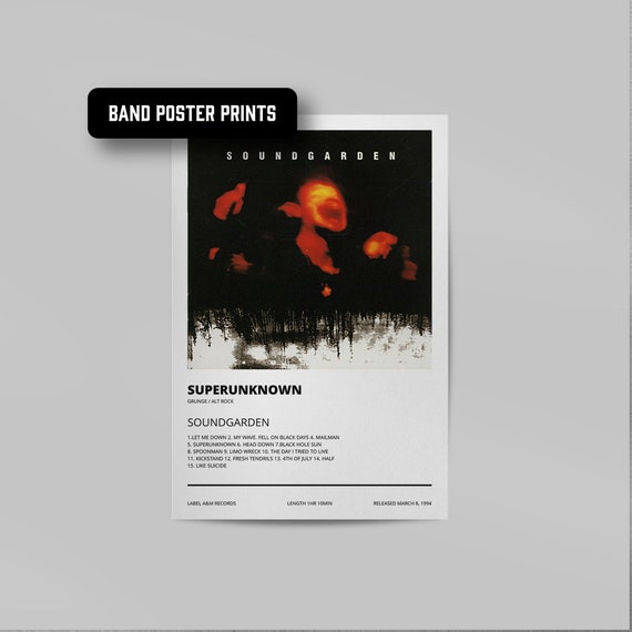 Soundgarden Superunknown Album Cover