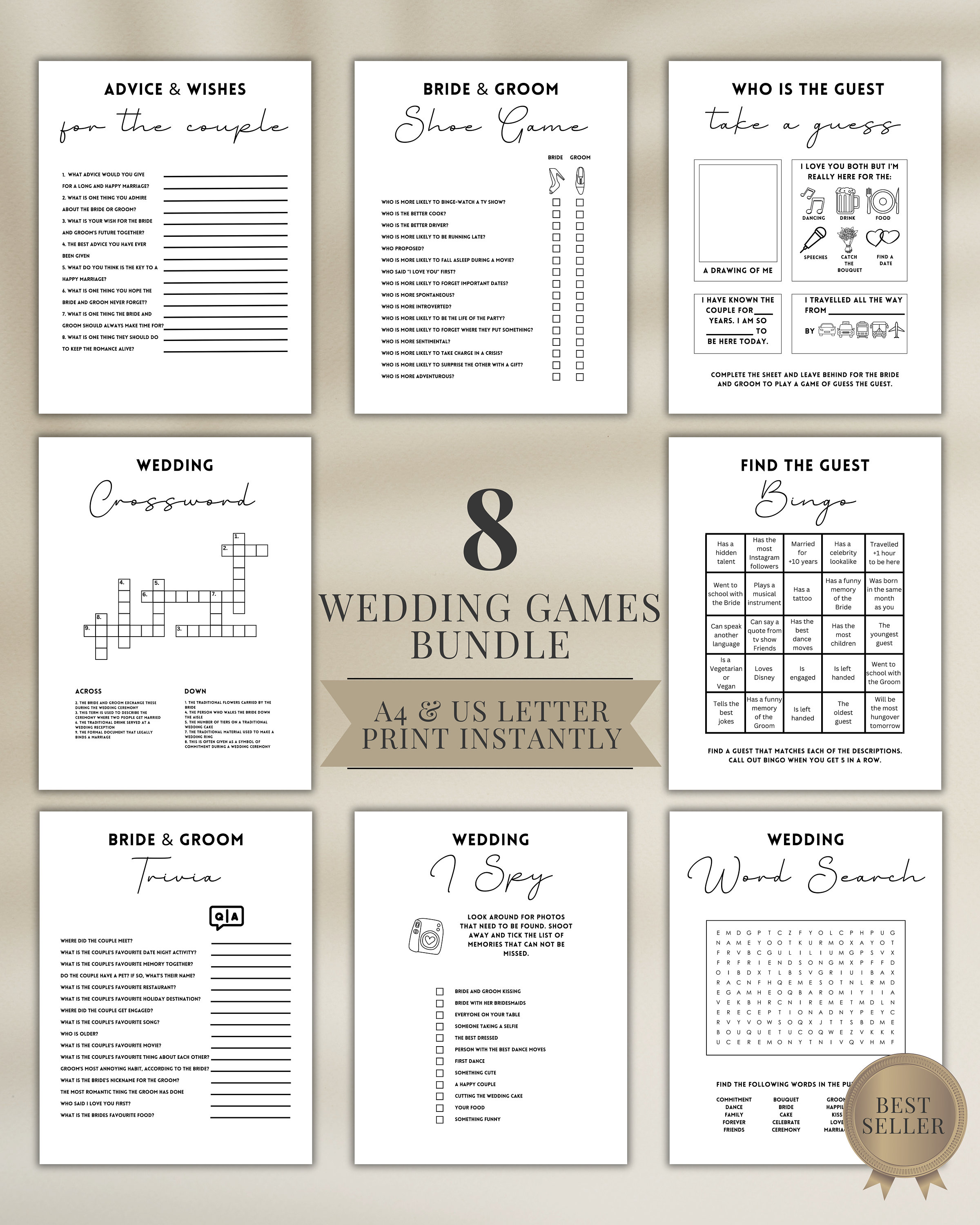 Best wedding reception games | Beachweddingtips.com