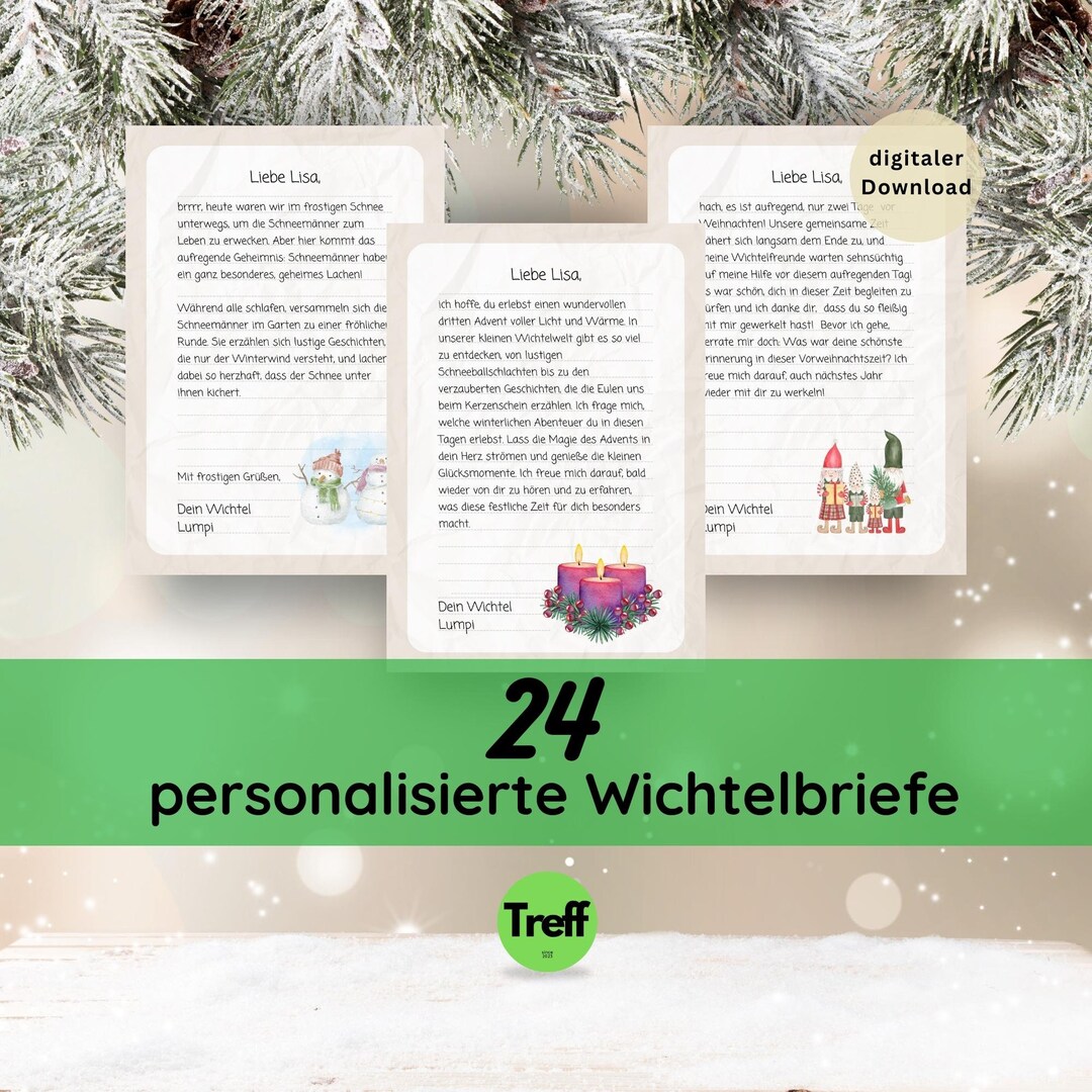 24 Secret Santa Letters to Print Out Personalized Christmas - Etsy UK