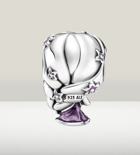 Tangled Rapunzel Charm Pandora Silver Charm Charm for - Etsy UK