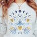Iceland Fair Isle Sweater Moth Shirt Luna Moth Nordic Sweater Icelandic ...