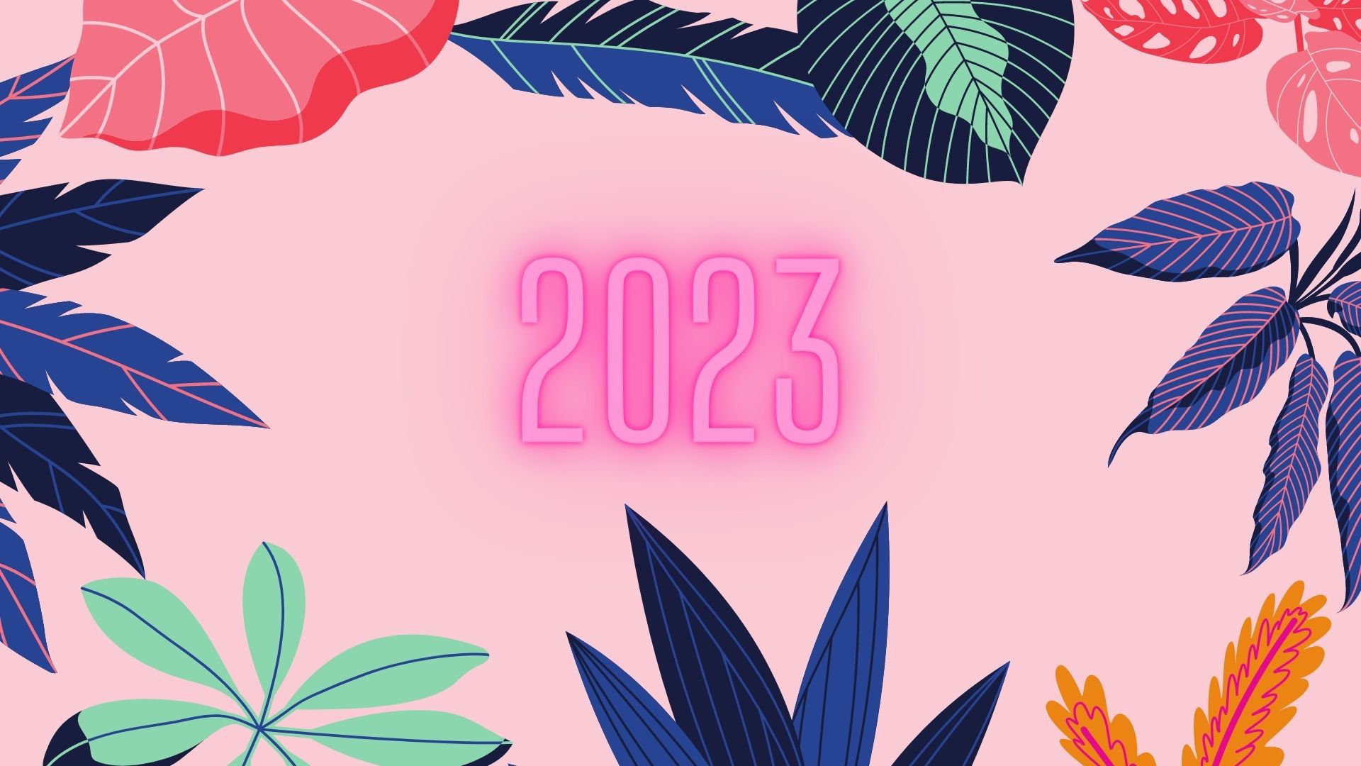 Printable 2023 Multi Color Calendar - Etsy