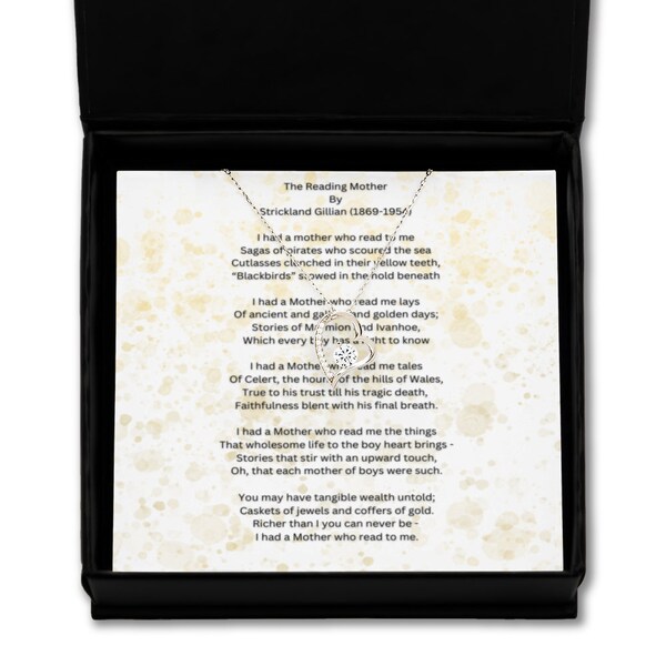 The Reading Mother Poem Etsy