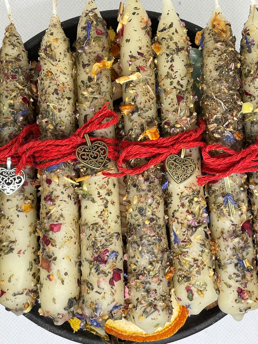 Love Spell Ritual Taper Candles - Etsy