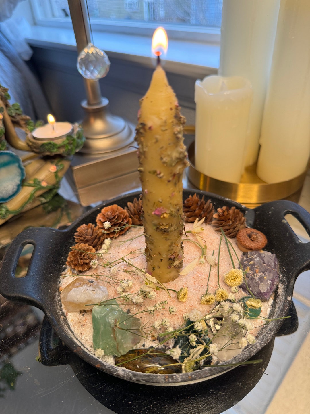 Imbolc Ritual Taper Candles - Etsy