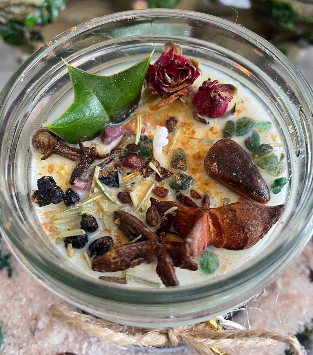 Yule Ritual Jar Candle - Etsy