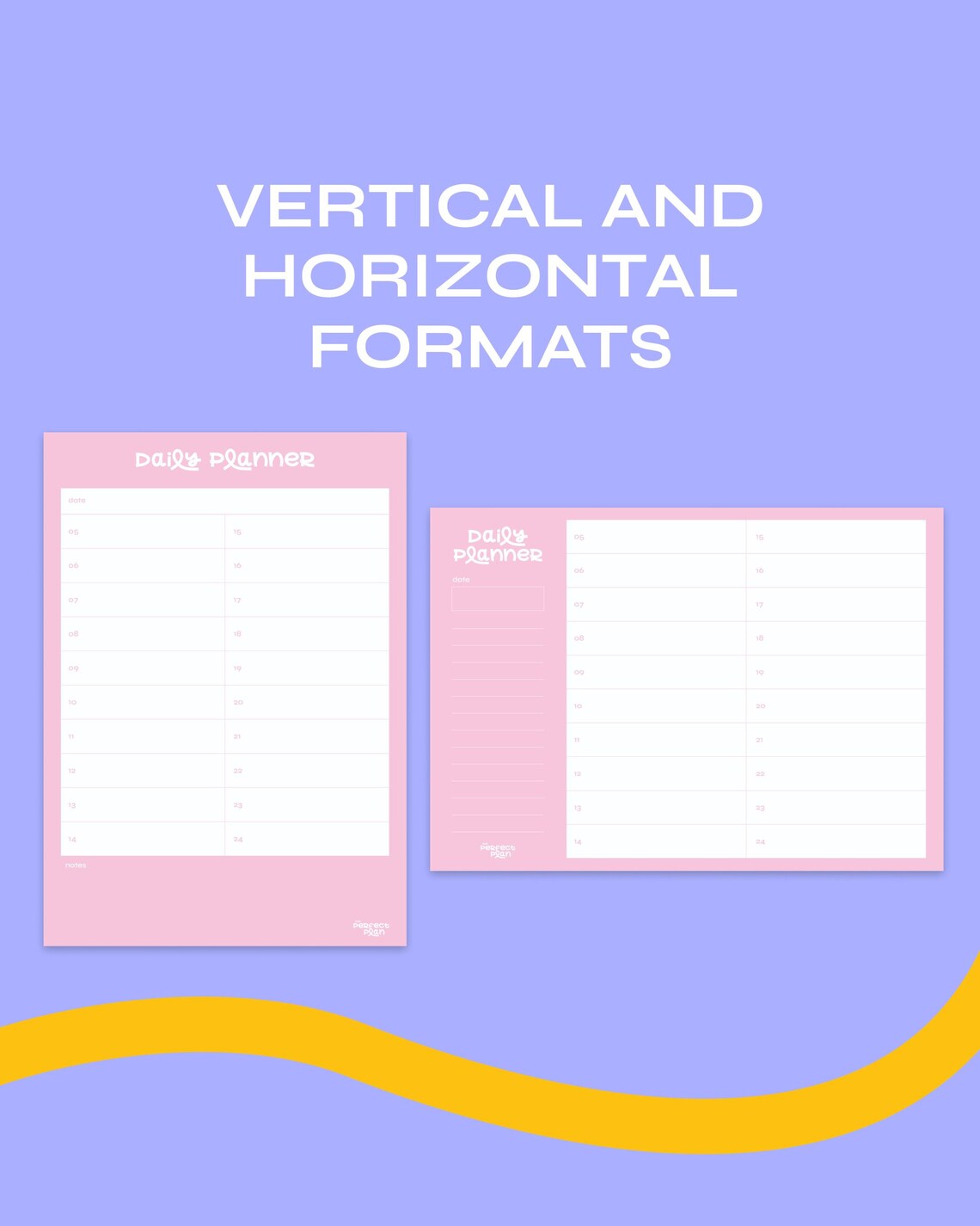 Planner Bundle Printable Daily, Weekly & Monthly Templates 5 Colors 3 ...